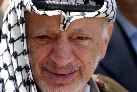 Palestinian Leader Yasser Arafat Ramallah 11 Editorial Stock Photo ...