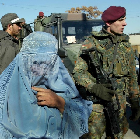 Kabul Afghanistan German Soldiers Patrol Center Editorial Stock Photo ...