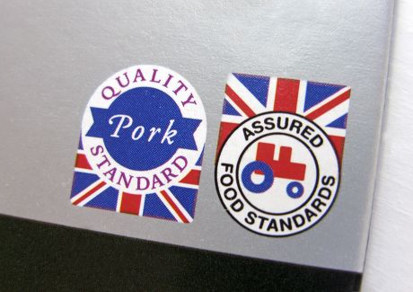 Packet Sausages Logos British Assured Food Editorial Stock Photo ...