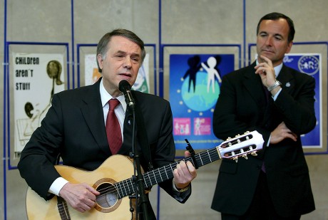 Belgian Singer Unicef Ambassador Salvatore Adamo Editorial Stock Photo ...