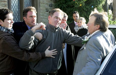 Emmerdale Tv Alex Carter Antony Audenshaw Editorial Stock Photo - Stock ...