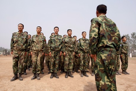 Peoples Liberation Army Pla Soldiers Deployed Editorial Stock Photo ...
