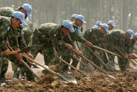 Peoples Liberation Army Pla Soldiers Deployed Editorial Stock Photo ...