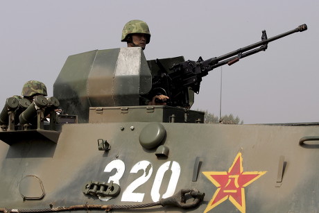 Tank Peoples Liberation Army Pla Soldiers Editorial Stock Photo - Stock ...