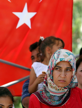 Spectators Watch Turkish Cypriot Military Parade Editorial Stock Photo ...