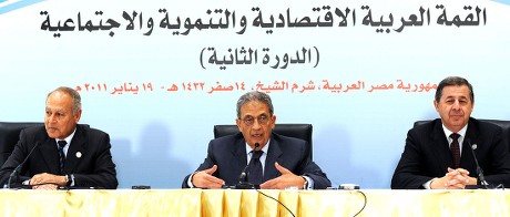 Egypt Arab Economic Development and Social Summit - Jan 2011 Stock ...