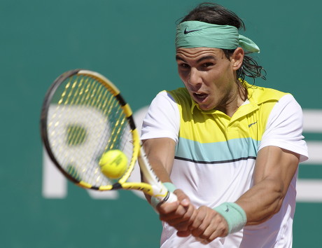Rafael Nadal Spain Returns Ball Nicolas Editorial Stock Photo - Stock ...