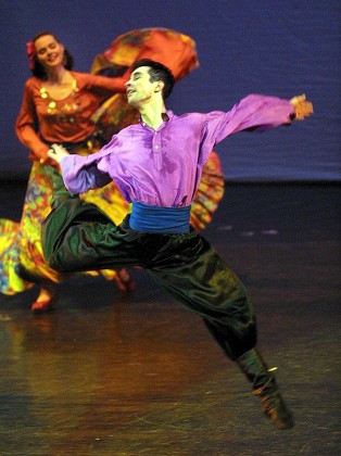Budapest Hungary Dancers Famous Russian Moiseiev Editorial Stock Photo ...