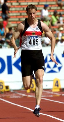 Edmonton Canada Us Runner Josh Cox Editorial Stock Photo - Stock Image ...