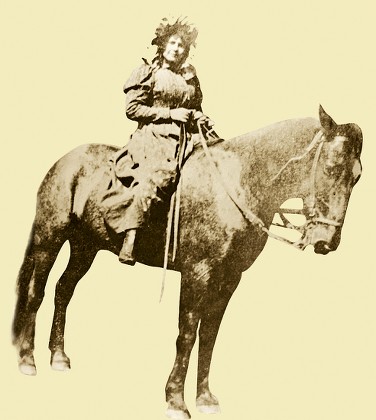 Cowgirl Cattle Rustler C 1880 Ellen Editorial Stock Photo - Stock Image ...