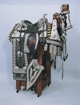 Bohlin Silver Mounted Parade Saddle C1954 Editorial Stock Photo - Stock ...