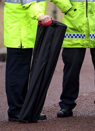 Police Carrying What Appears Be Stinger Editorial Stock Photo - Stock ...