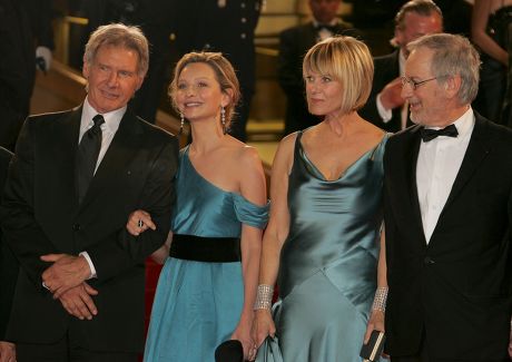Harrison Ford Calista Flockhart Kate Capshaw Editorial Stock Photo ...