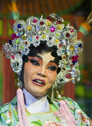 Thai Chinese Opera Singer Performs Chinese Editorial Stock Photo ...