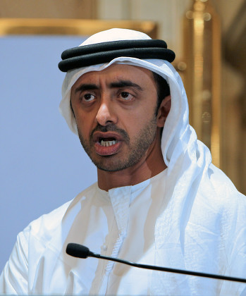 Sheikh Abdullah Bin Zayed Al Nahyan Editorial Stock Photo - Stock Image ...