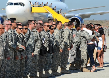 Soldiers California National Guard 1140th Aviation Editorial Stock ...