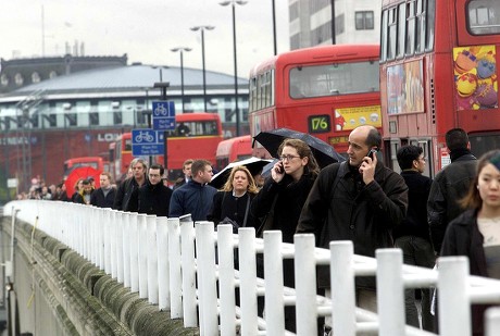 London United Kingdom Miserable Start Week Editorial Stock Photo ...