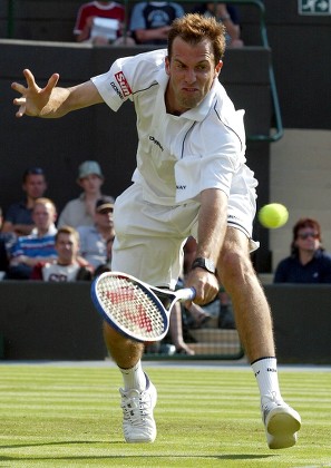London United Kingdom Britains Greg Rusedski Editorial Stock Photo ...