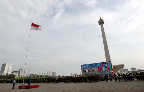 Indonesian Military Tni Indonesian National Police Editorial Stock ...