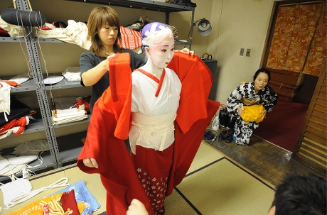 Japanese Classical Dancer Yu Aikawa Age Editorial Stock Photo - Stock ...