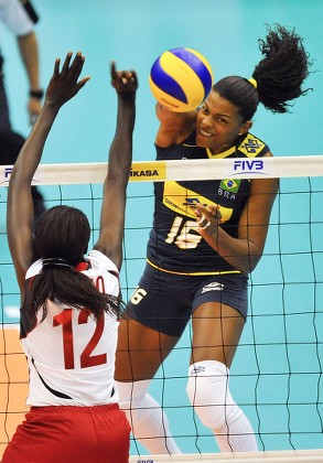 Fernanda Rodrigues R Brazil Spikes Ball Editorial Stock Photo - Stock ...