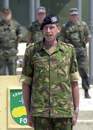 Skopje Macedonia New Commander Nato Forces Editorial Stock Photo ...