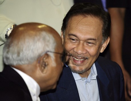 Malaysias Opposition Leader Anwar Ibrahim R Editorial Stock Photo ...