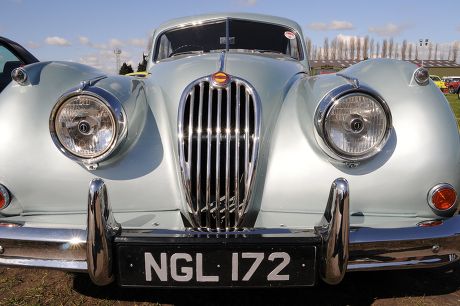 Jaguar Xk140 Newark Car Show Nottinghamshire Editorial Stock Photo ...