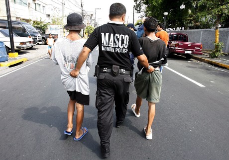 Member Philippine National Police Pnp Arrests Editorial Stock Photo ...