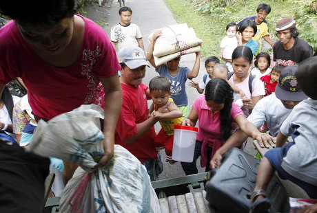 Filipino Villagers Aboard Military Truck They Editorial Stock Photo ...