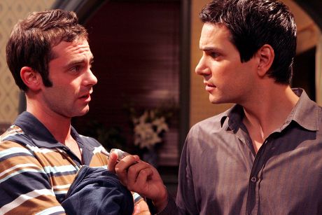 Emmerdale Tv Daniel Brocklebank Matthew Bose Editorial Stock Photo ...