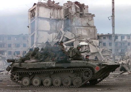 Grozny Chechnya Russian Federation Russian Tank Editorial Stock Photo ...