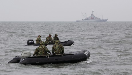 South Korean Ship Salvage Unit Ssu Editorial Stock Photo - Stock Image ...
