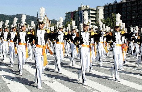 Aviation Cadets March During Parade Commemorating Editorial Stock Photo ...