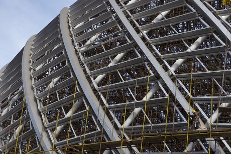 Phoenix International Media Center Under Construction Editorial Stock ...