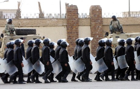 Antiriot Soldiers Deployed Outside Police Academy Editorial Stock Photo ...