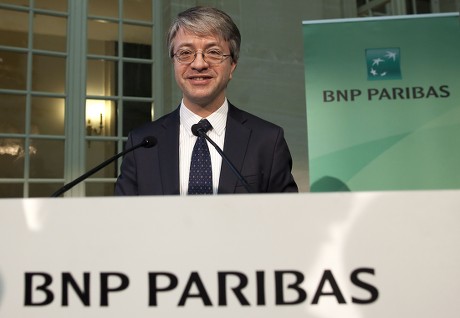 Ceo French Bank Bnp Paribas Jeanlaurent Editorial Stock Photo - Stock ...