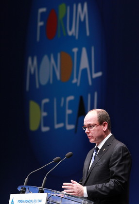 Albert Ii Prince Monaco Holds Speech Editorial Stock Photo - Stock ...