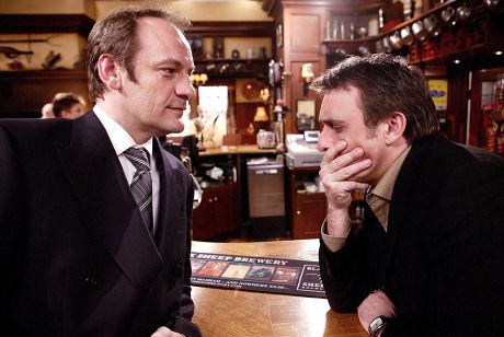 Emmerdale Tv Nick Brimble Richard Shelton Editorial Stock Photo - Stock ...
