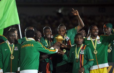 Zambia National Soccer Team Celabrate They Editorial Stock Photo ...