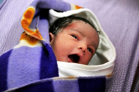 Indian Newly Born Baby Boy Pictured Editorial Stock Photo - Stock Image ...