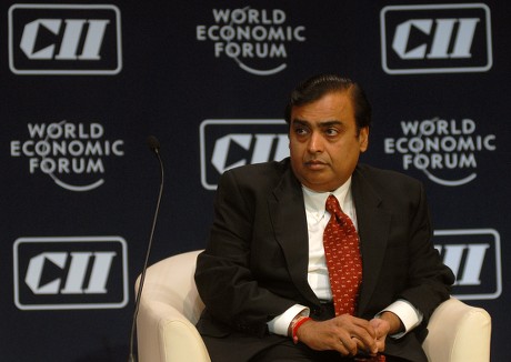 Mukesh Ambani Chairman Managing Director Reliance Editorial Stock Photo ...