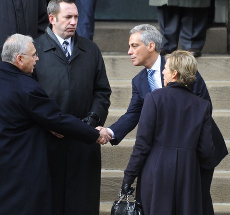 Chicago Mayor Rahm Emanuel 2r His Editorial Stock Photo - Stock Image ...