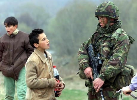 Luzanne Kosovo Yugoslavia Ethnic Albanian Boys Editorial Stock Photo ...
