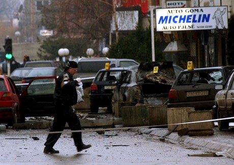 Pristina Kosovo Yugoslavia Un Police Officer Editorial Stock Photo ...
