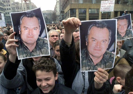 Belgrade Serbia Yugoslavia Demonstraters Showing Pictures Editorial ...