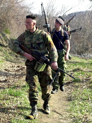 Gjorgjevc Serbia Yugoslavia Ethnic Albanian Guerillas Editorial Stock ...