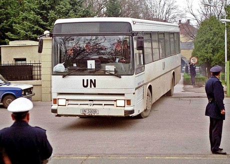 Nis Serbia Yugoslavia Un Bus 104 Editorial Stock Photo - Stock Image ...