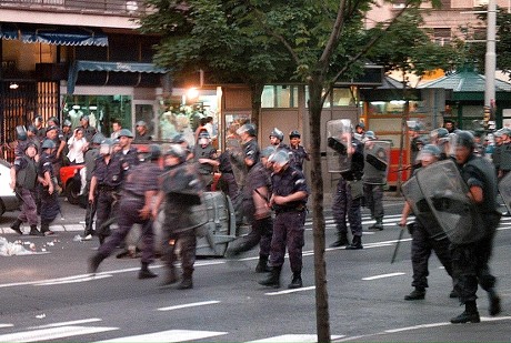 Yugoslavia Out Bel0920000517belgrade Yugoslavia Serbian Riot Editorial ...