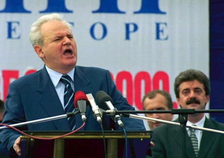 Berane Yugoslavia Yugoslav President Slobodan Milosevic Editorial Stock ...